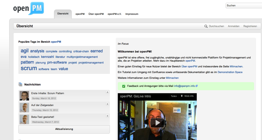 Willkommen bei openPM! - Marcus Raitner
